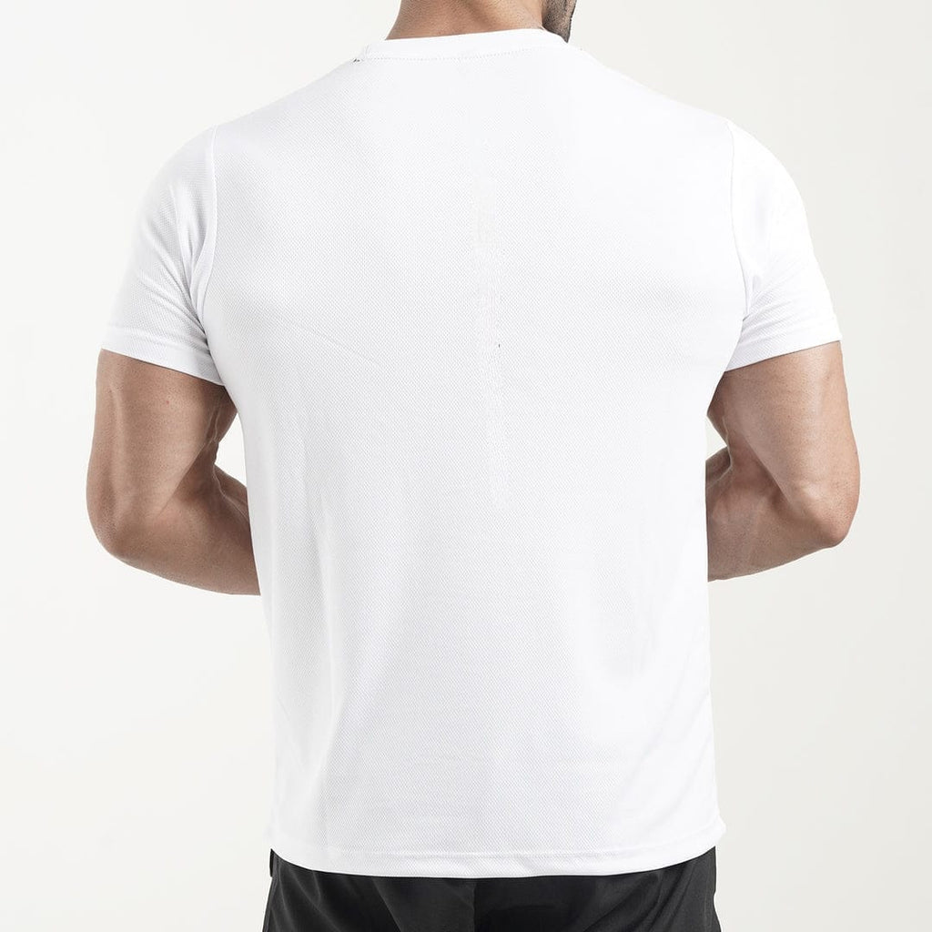 White Dry Fit Mens Tshirt – Sharrys Online Clothing Store