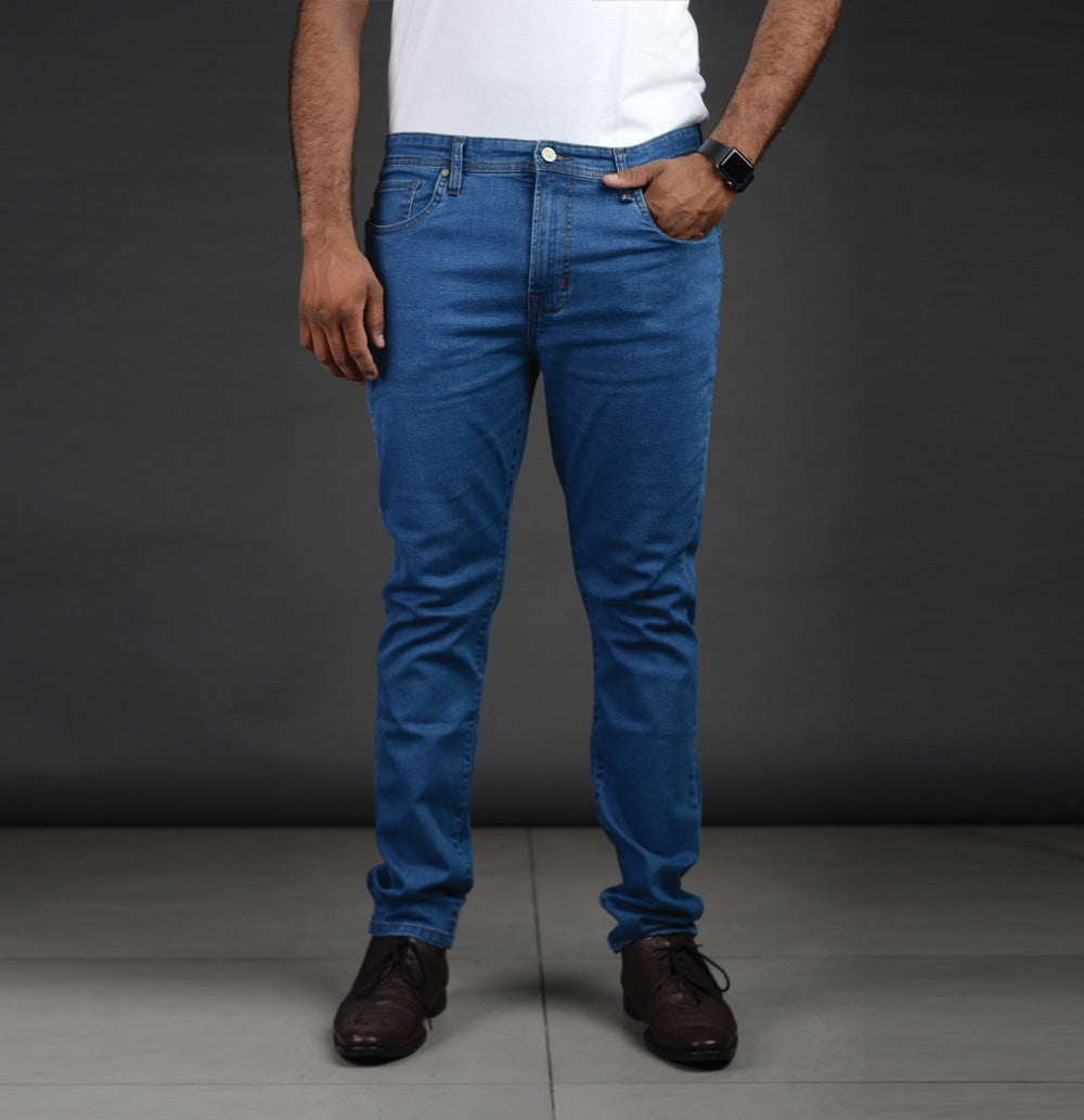 Solid Color Blue Jeans – Sharrys Online Clothing Store