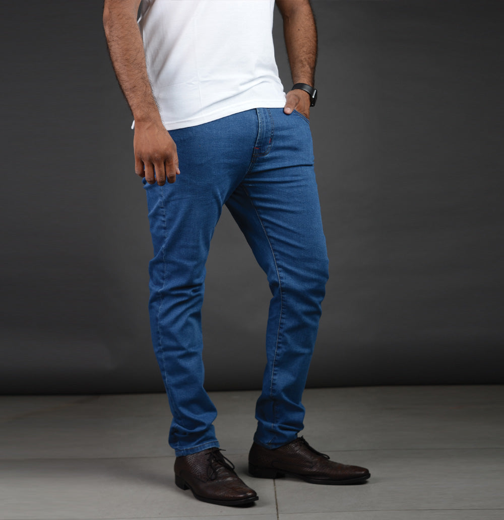 Solid Color Blue Jeans – Sharrys Online Clothing Store
