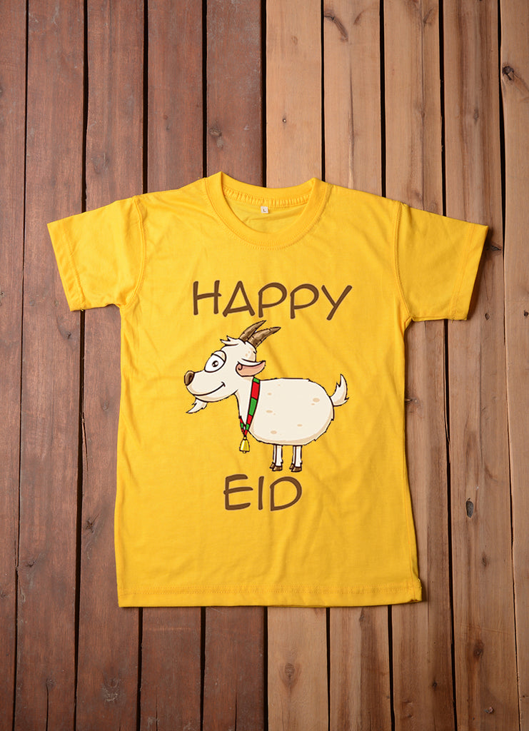 HAPPY EID | EID AL ADHA T SHIRT | FOR BOYS AND GRILS – Sharrys Online ...