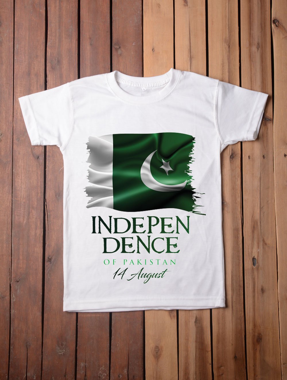 Graphic Design 14th AUGUST T Shirt – Sharrys Online Clothing Store