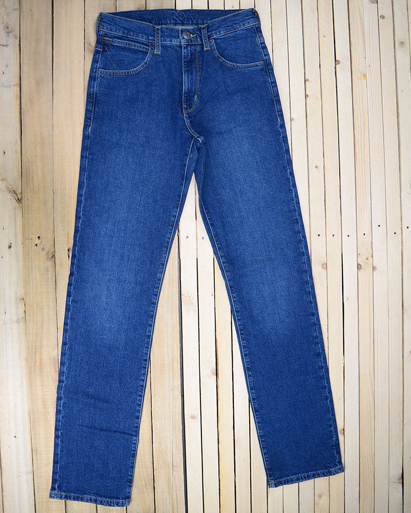 Export Leftover Dark Blue Straight Fit Jeans – Sharrys Online Clothing ...