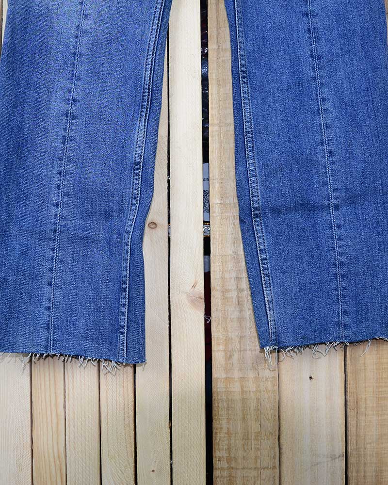 Export Leftover Blue Frayed Jeans – Sharrys Online Clothing Store