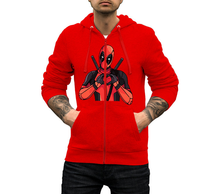 Customized Hoodie For Men (DEADPOOL) – Sharrys Online Clothing Store