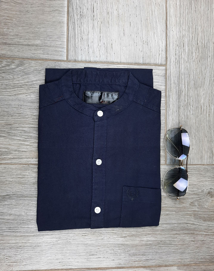 SHERWANI COLLAR CASUAL SHIRT – Sharrys Online Clothing Store