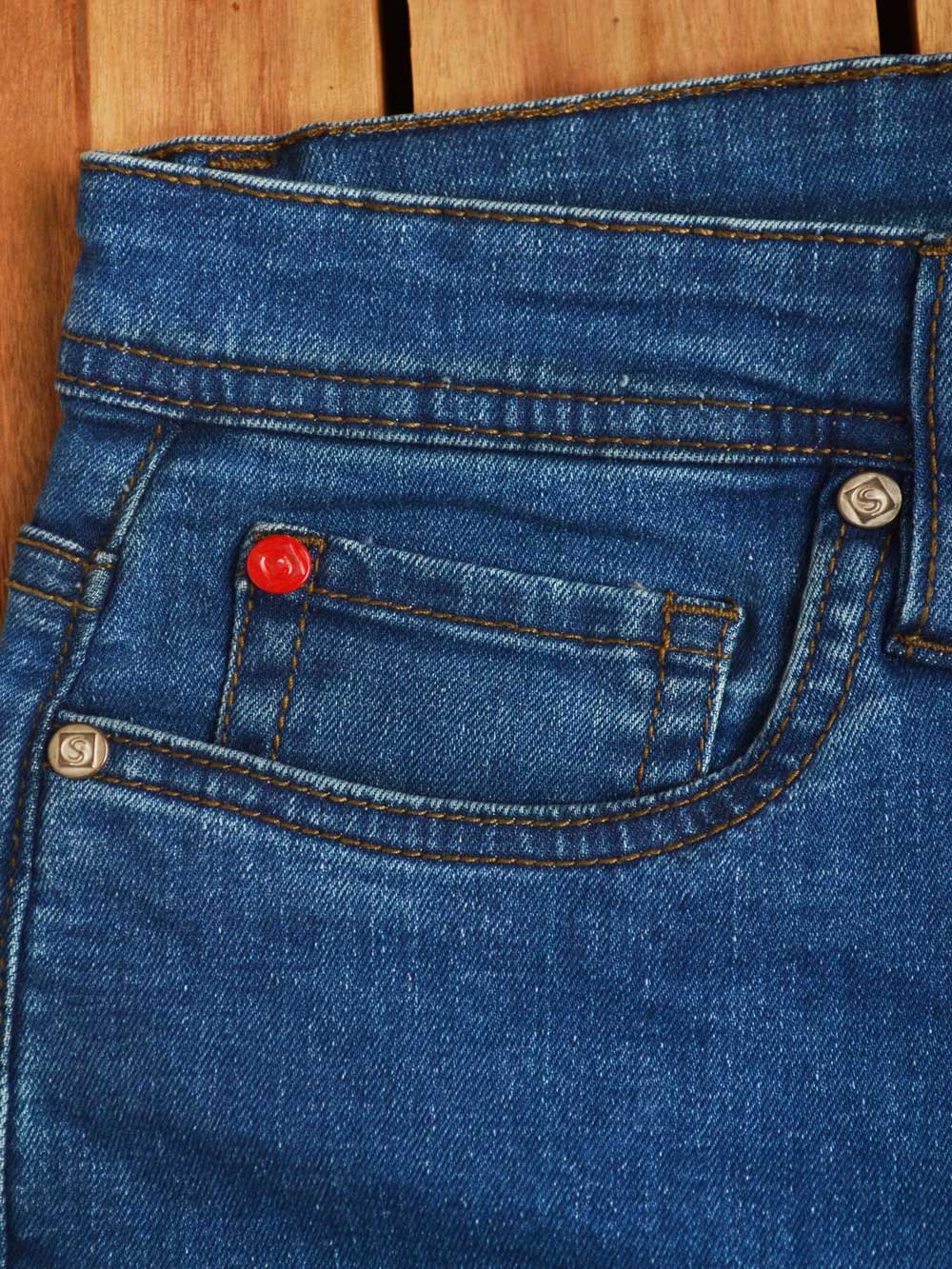 Solid Color Blue Jeans – Sharrys Online Clothing Store