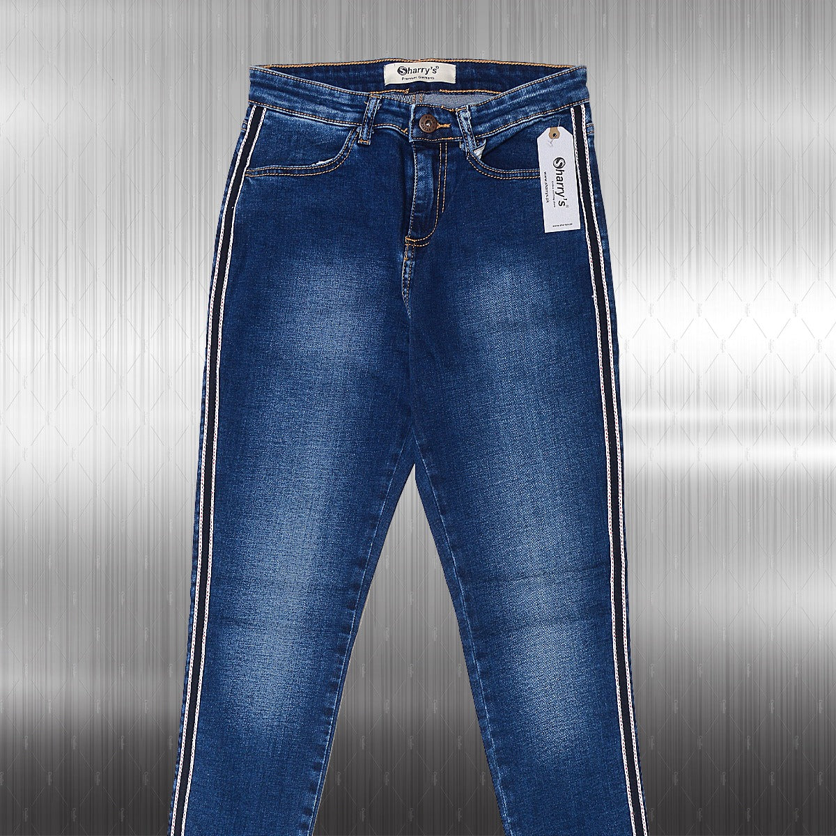 SIDE STRIPE LADIES JEANS – Sharrys Online Clothing Store